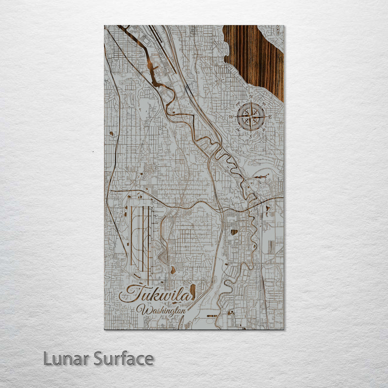 Tukwila, Washington Street Map – Fire & Pine