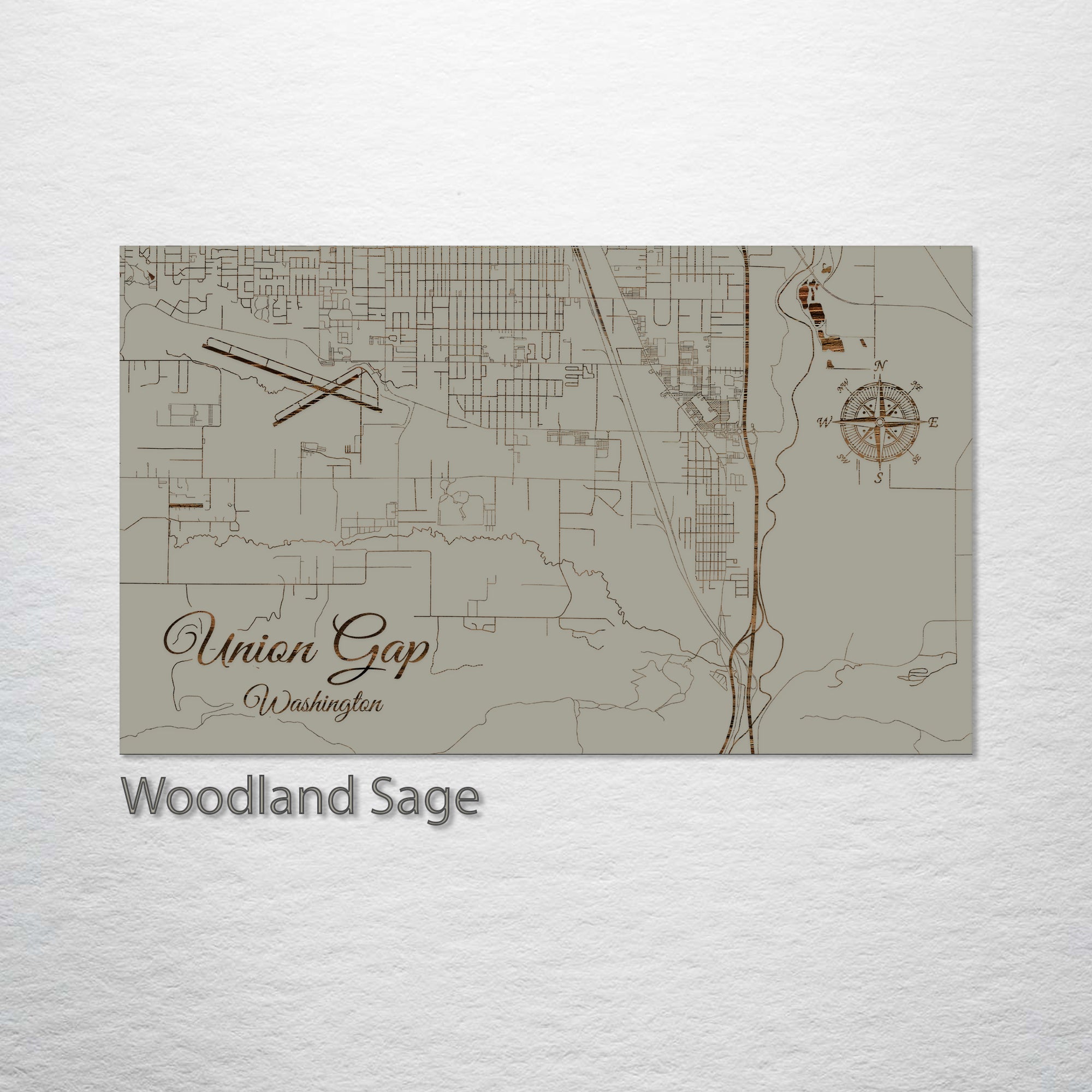 Union Gap, Washington Street Map – Fire & Pine