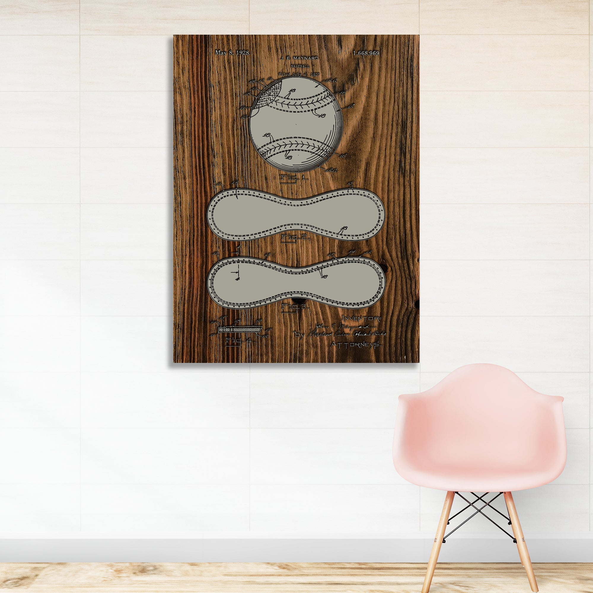 Baseball 1928 (Inverted)