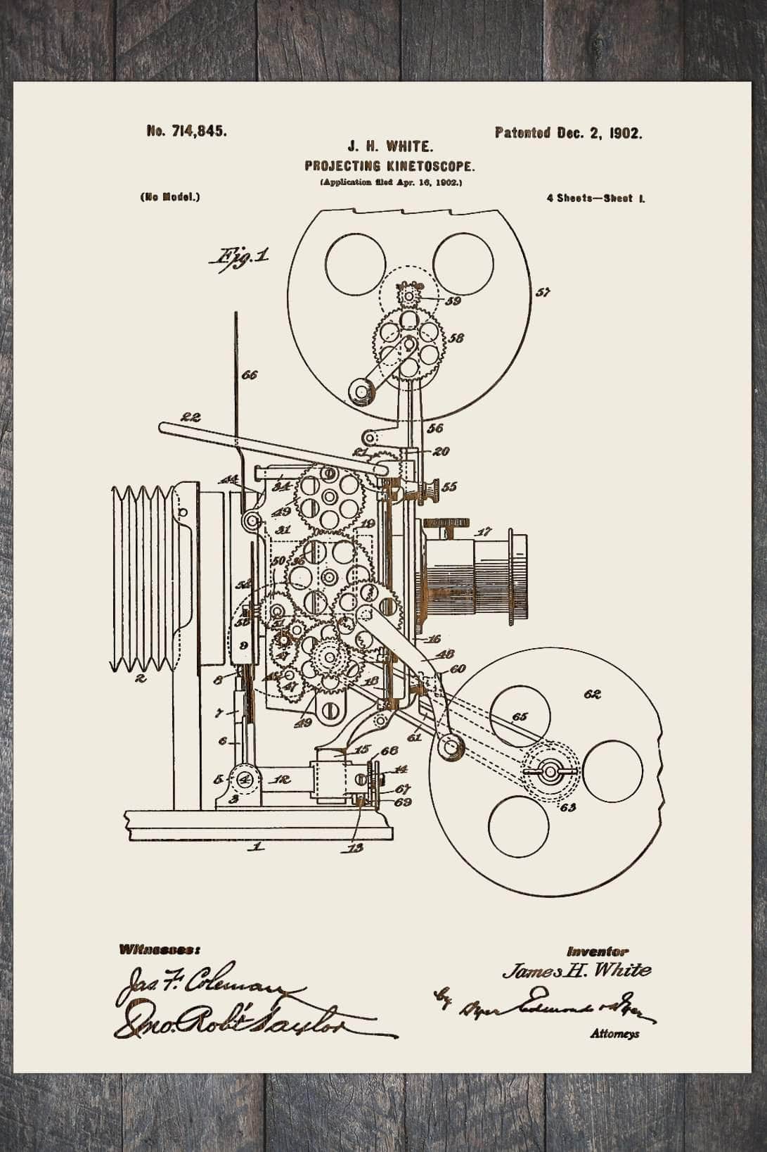 Kinetoscope Diagram
